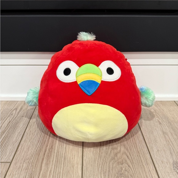 Squishmallows | Toys | Squishmallow Paco The Red Parrot Plush 2 | Poshmark
